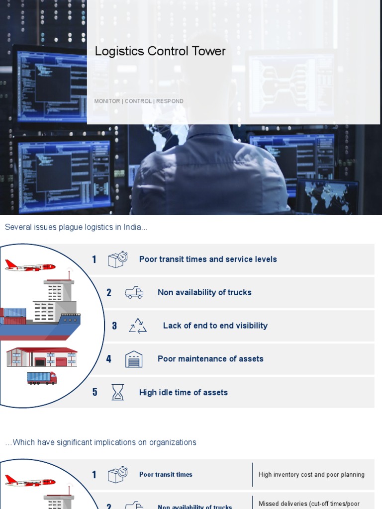 Digital Logistics Control Tower Overview | PDF | Logistics | Air ...