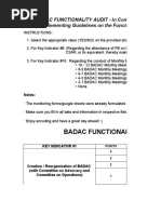 BADAC TEMPLATE - Certificate of Participation | PDF