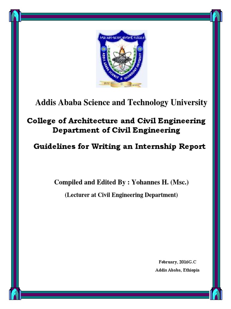 Aastu Internship Guide | PDF | Digital Object Identifier