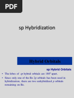 Hybridization and Molecular Geometry Chart | PDF