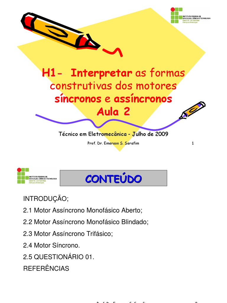 Interpretação Das Formas Construtivas Dos Motores Assíncronos E