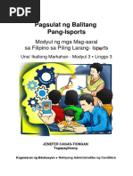 Balitang Isports | PDF