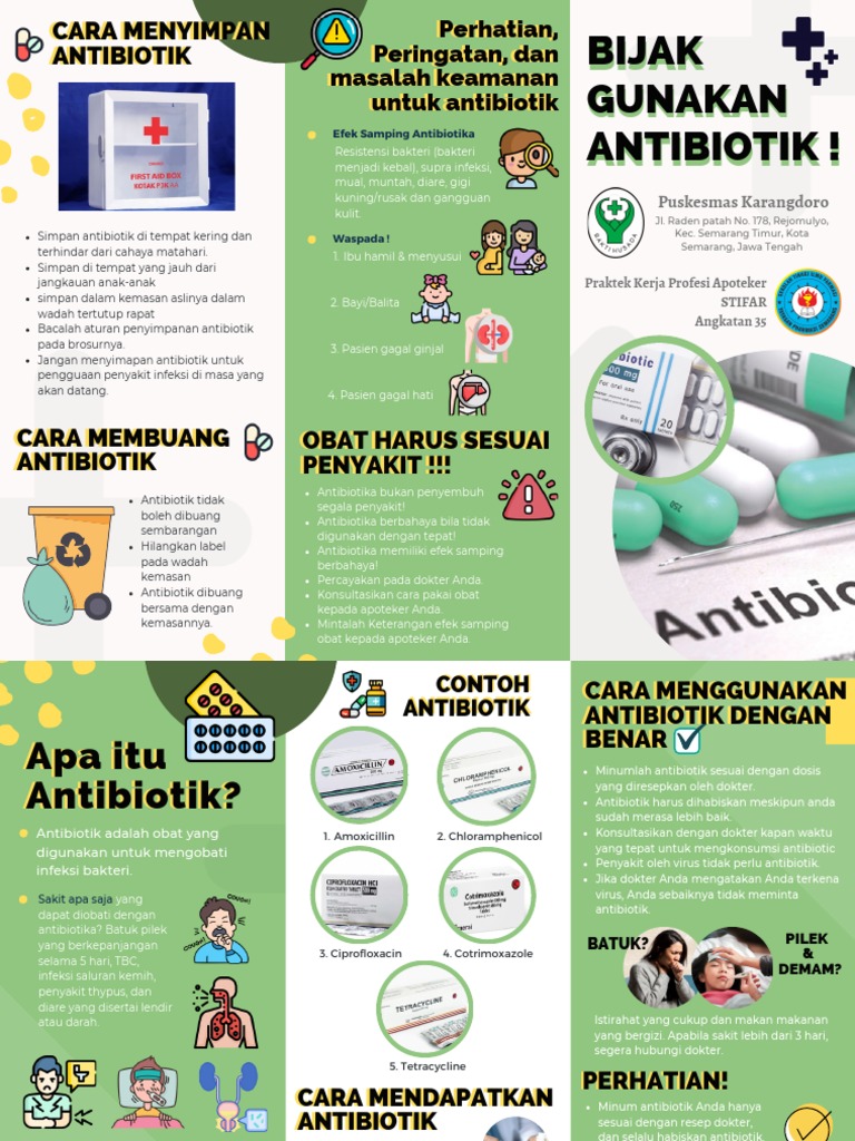 ANTIBIOtik Leaflet | PDF