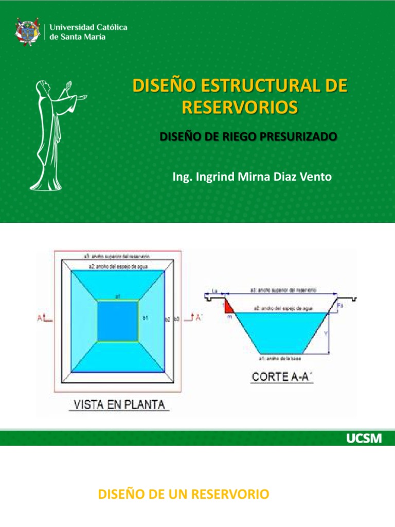 Clase #4 - 2da Fase Diseño Estructural de Reservorios | PDF | Agua ...
