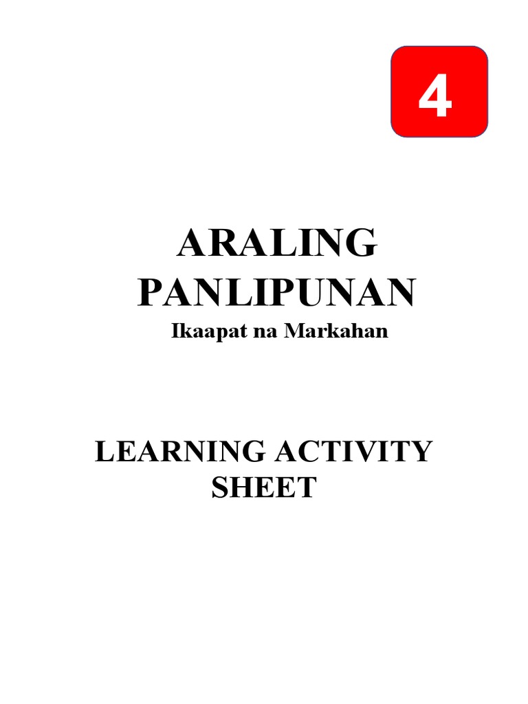 Ap4 Q4 Mod5 Las | PDF