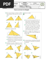 Atividade Simetria | PDF | Geometria Elementar | Simetria