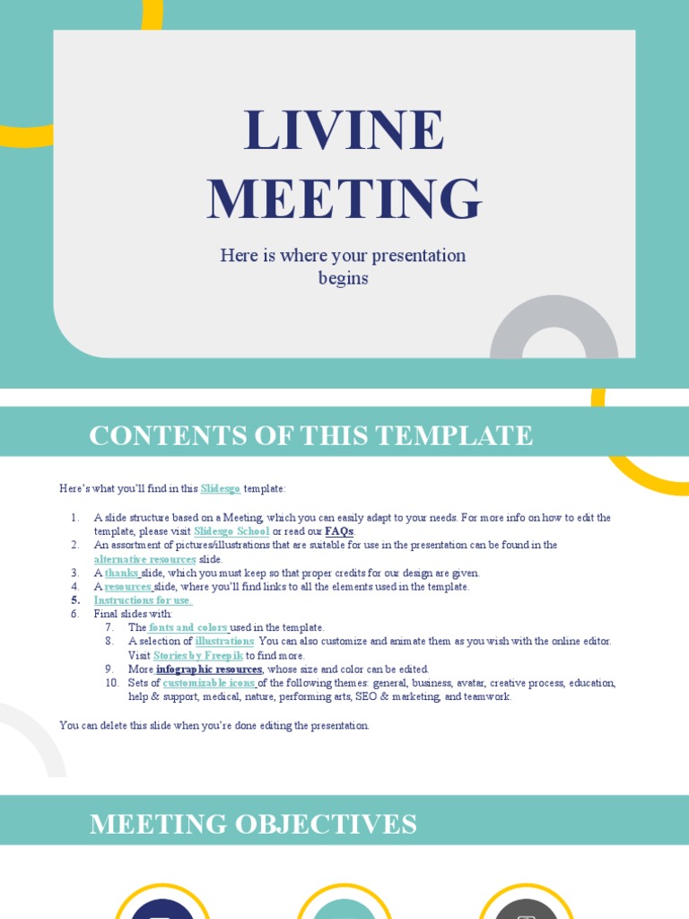 Livine Meeting by Slidesgo | PDF | Planets | Jupiter