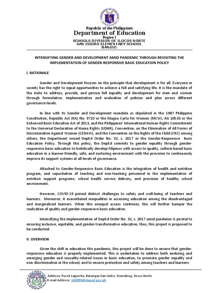 Department of Education: Republic of The Philippines | Download Free ...