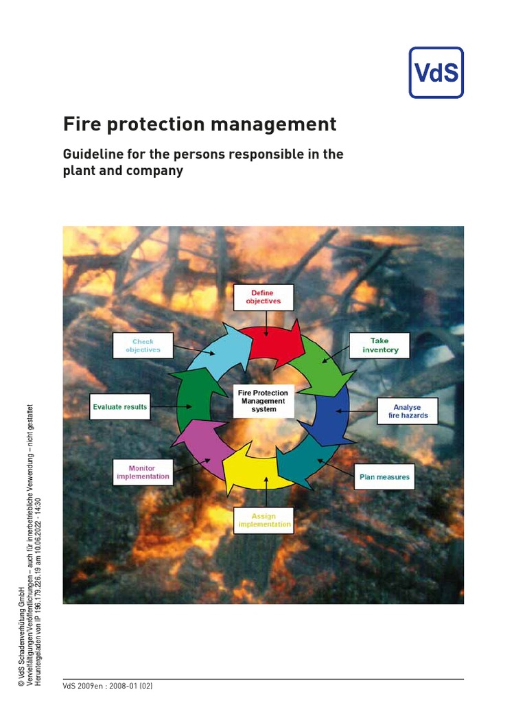 Fire Protection Management: Guideline For The Persons Responsible in ...