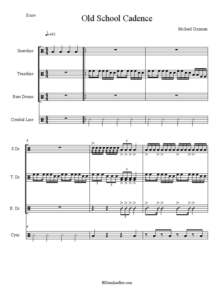 Old School Cadence 4 0 | PDF
