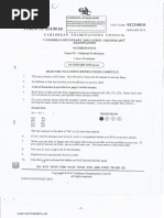 CSEC Math Paper 1 (May 2019) | PDF