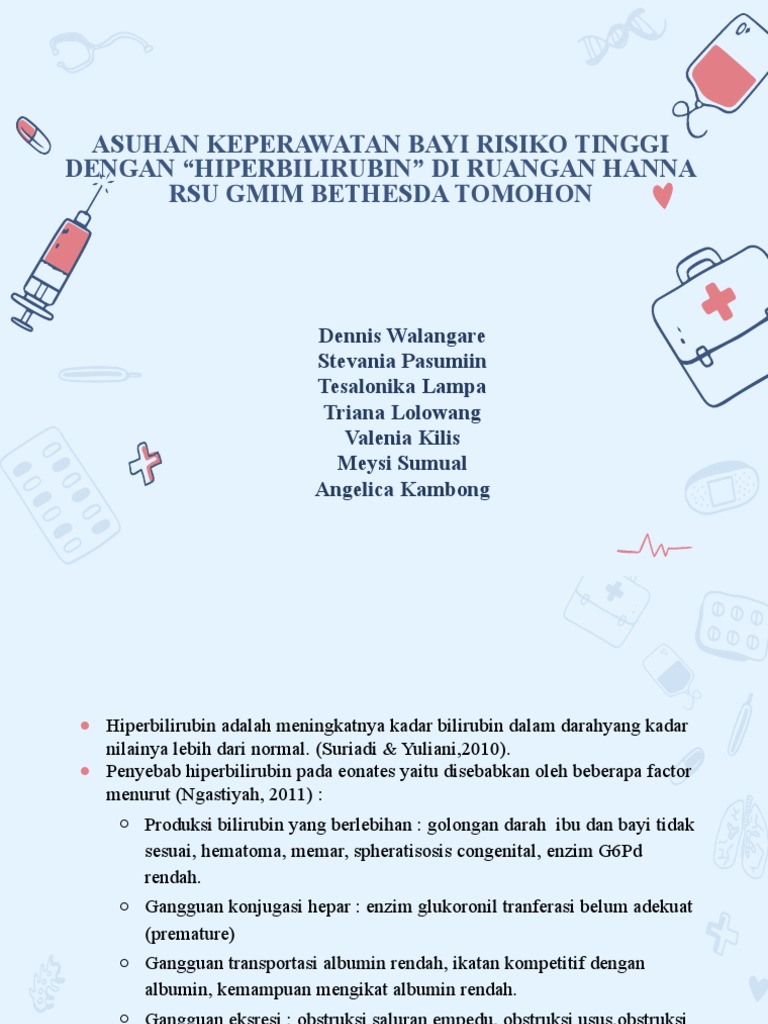 Asuhan Keperawatan Bayi Risiko Tinggi | PDF