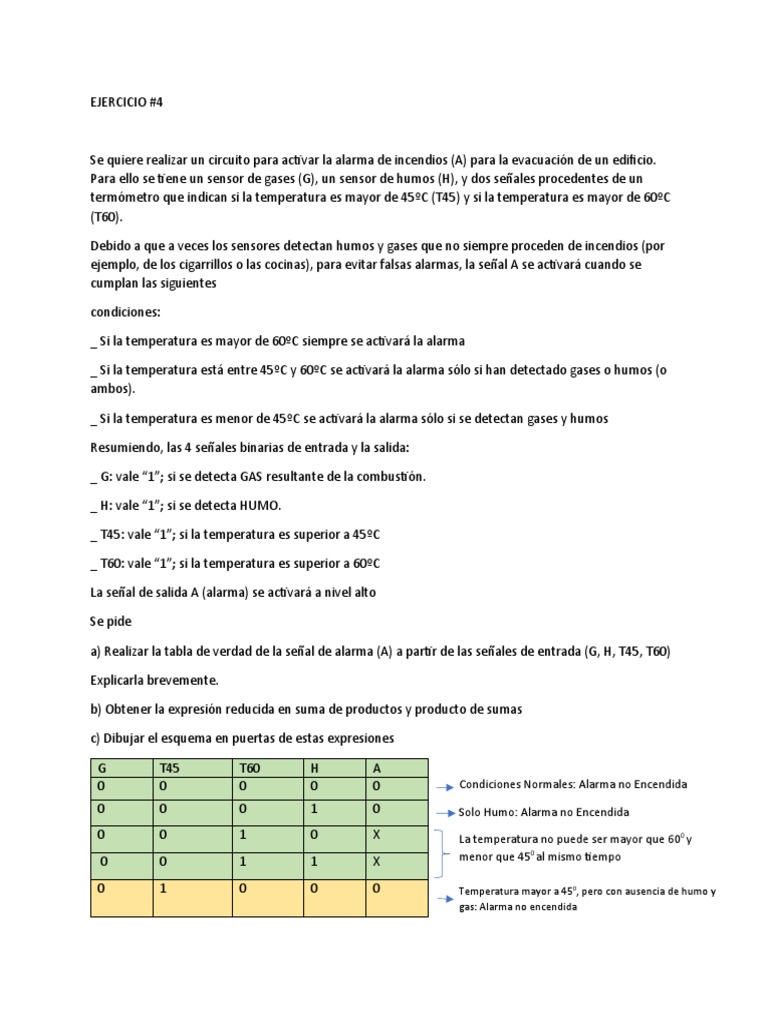 EJERCICIO4 | PDF | Sensor | Gases