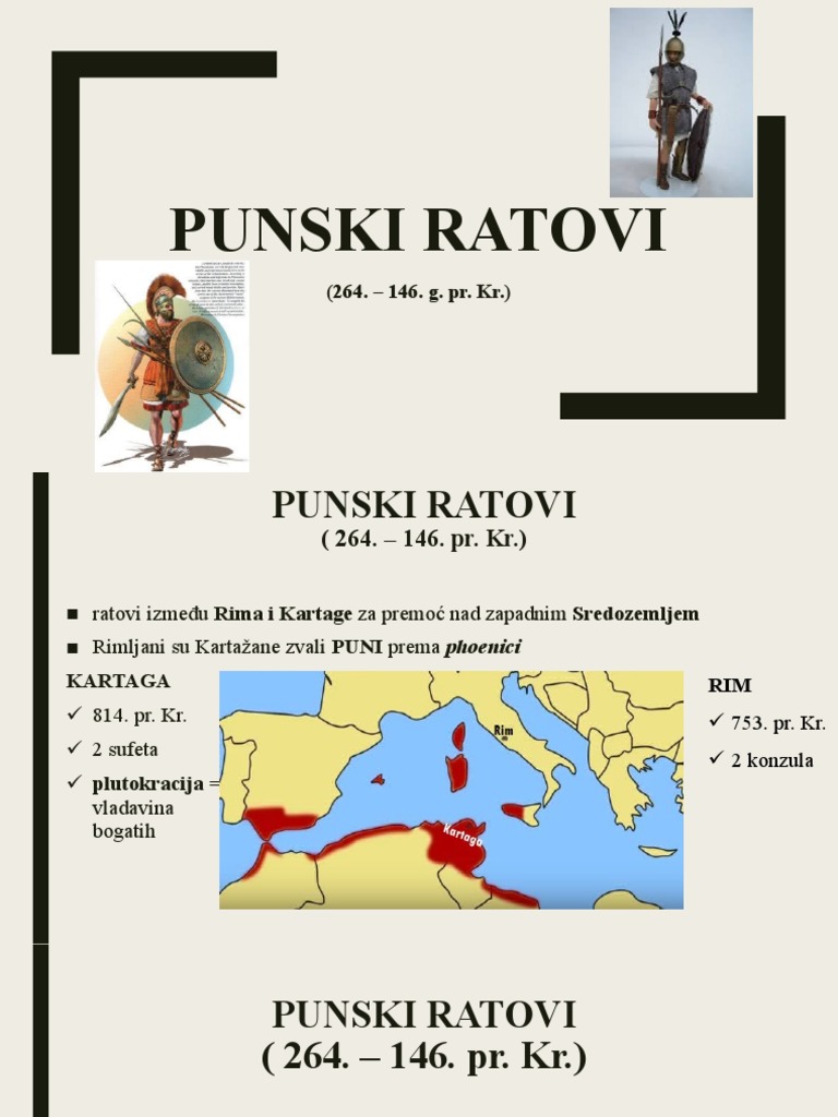 Predavanje Punski Ratovi | PDF