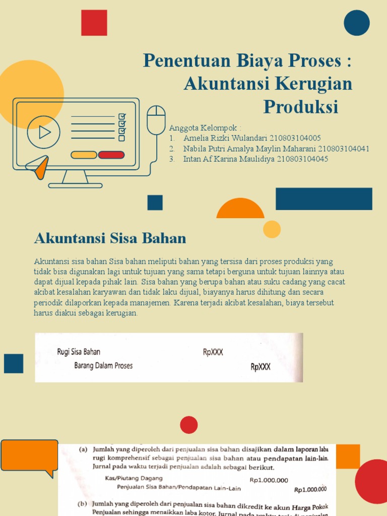 Akuntansi Biaya Produk Cacat dan Rusak | PDF