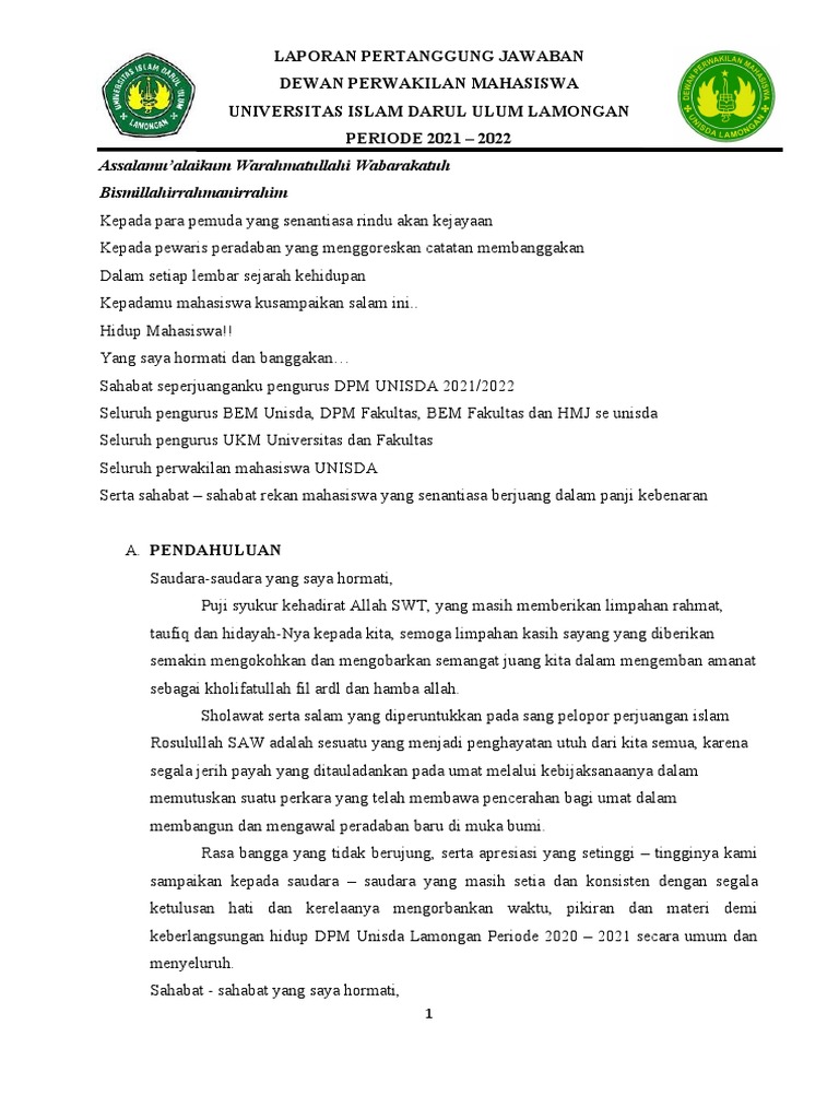 LPJ DPM 2020 - 2021 | PDF