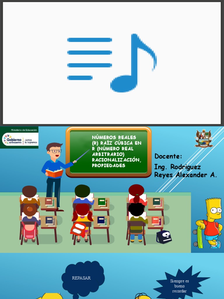 NúMEROS REALEs (R) RAíZ CÚBICA | PDF | Raíz cuadrada | Exponenciación