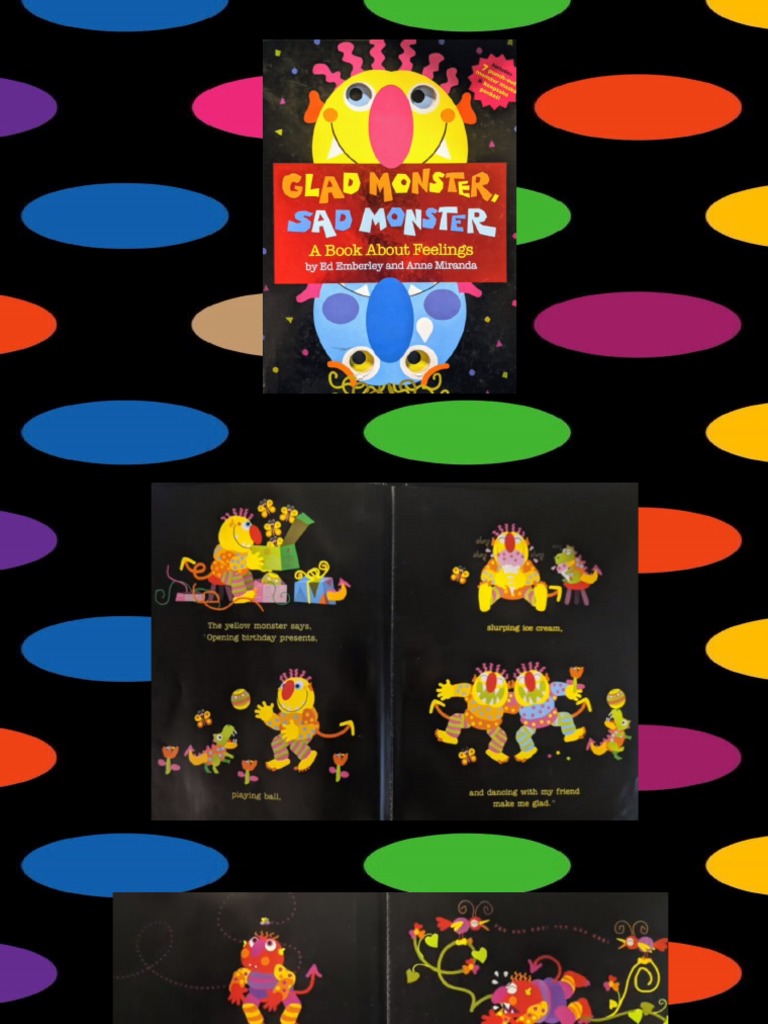 Glad Monster, Sad Monster | PDF