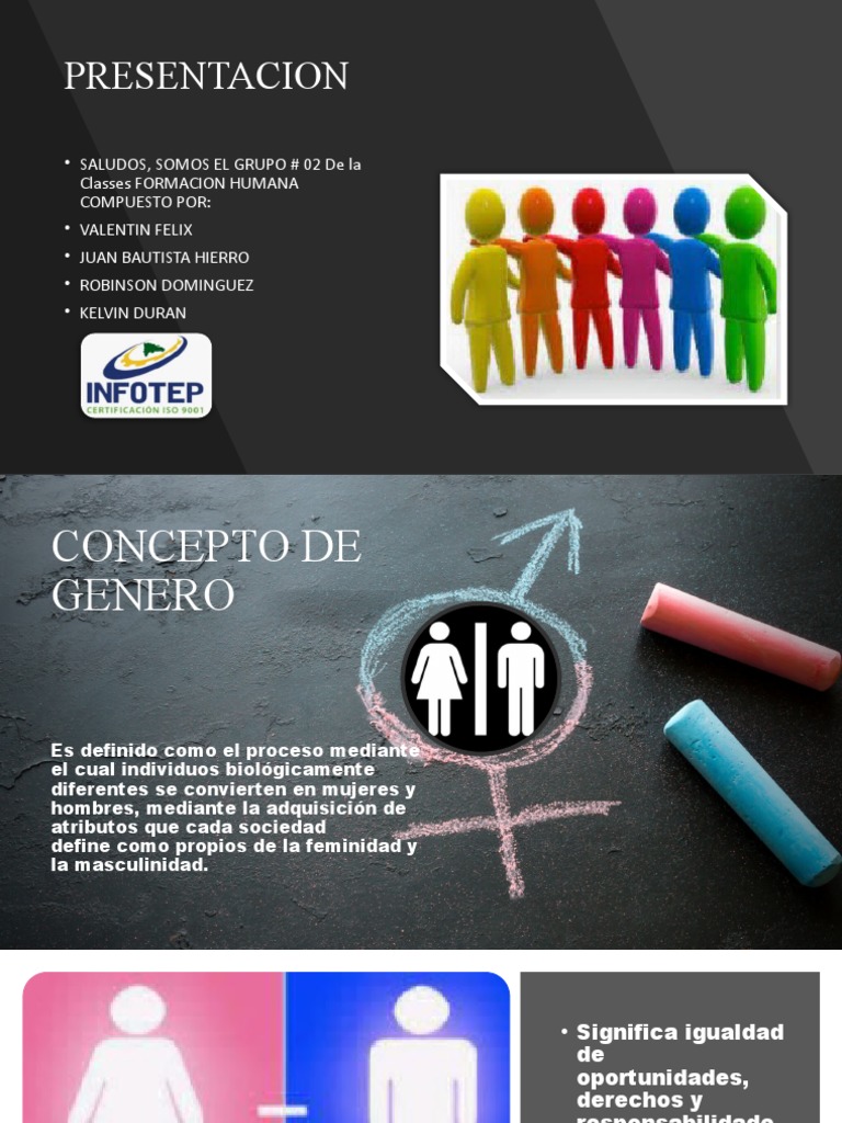 Concepto de Genero | PDF | Estudios de género | Igualdad de género