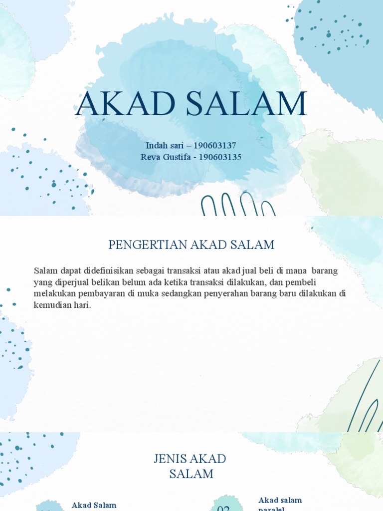 Akad Salam | PDF
