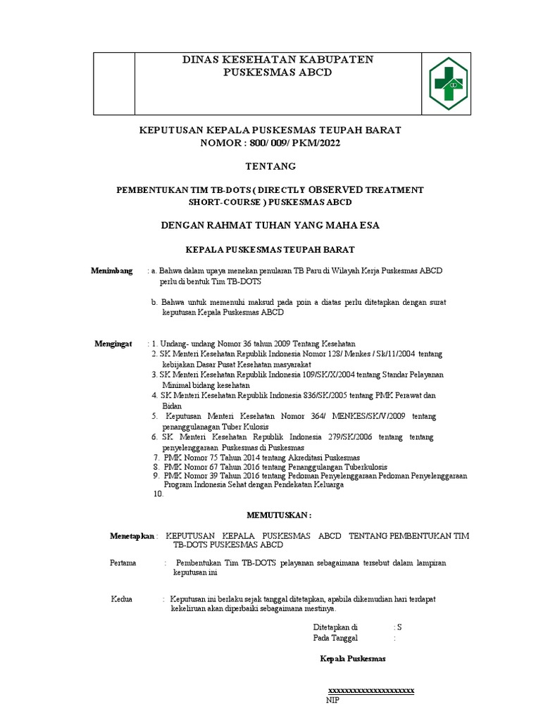 SK TB Dots PKM | PDF