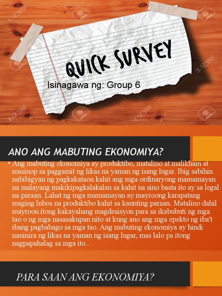Ang Papel NG Tao Sa Lipunan | PDF