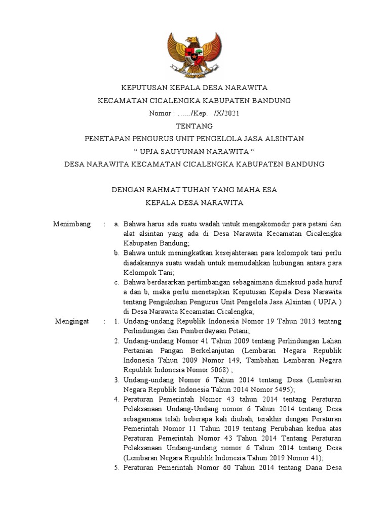 SK Upja Sauyunan Narawita | PDF