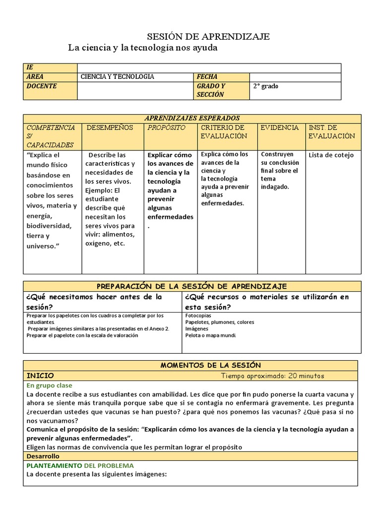 Ciencia y Tecnología en Salud Escolar | PDF | Vacunas | Evaluación