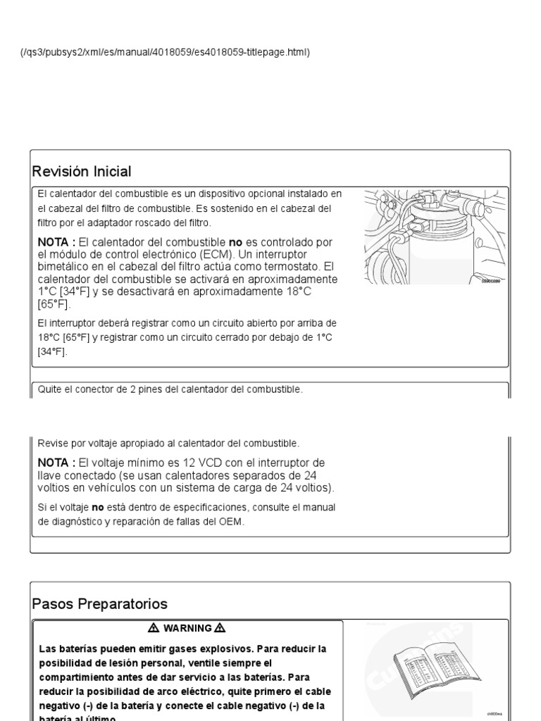 Manual de Diagnóstico y Reparación de Fallas Del ISC, ISCe, QSC8.3, ISL ...