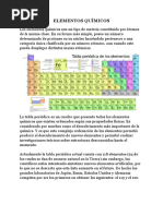 Tabla Periódica en Inglés | PDF | Tabla periódica | Elementos químicos