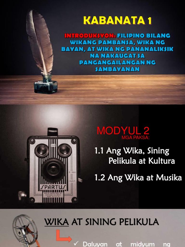 Kabanata 1 - Modyul 2 Fildis (E) PDF | PDF