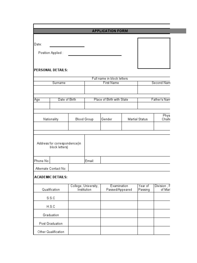 A Comprehensive Application for Employment | PDF | Cognition