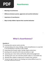 Assertive Bill of Rights Worksheet | PDF