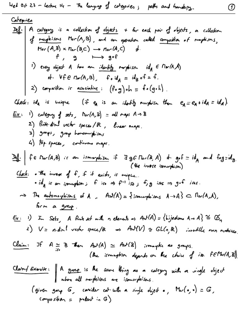 Topology Category and Homotopy | PDF