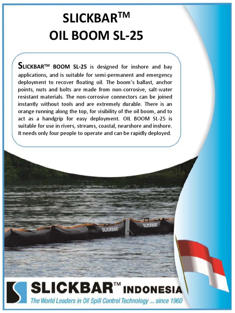 Oil Boom SL-25: A Compact and Flexible Boom for Inshore Oil Spill ...