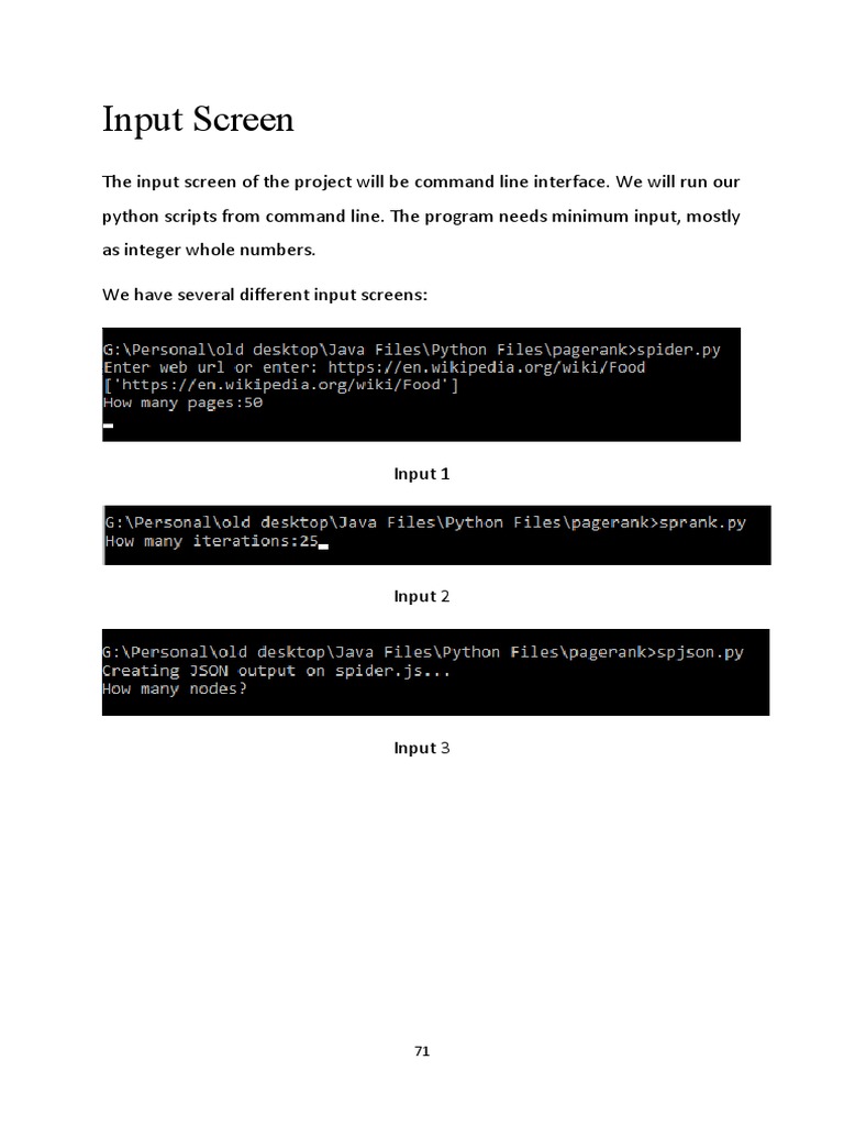 Input Screen | PDF | Games & Activities | Computers