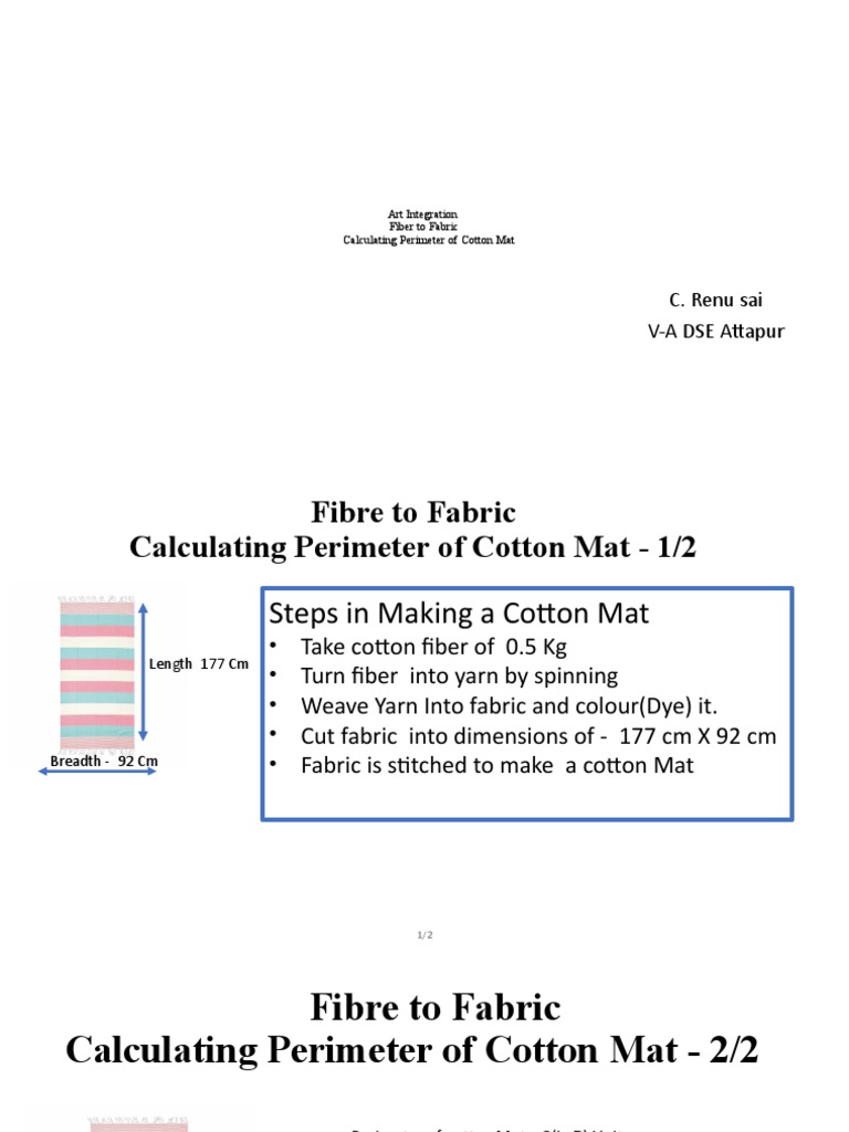 Fiber To Fabric | PDF