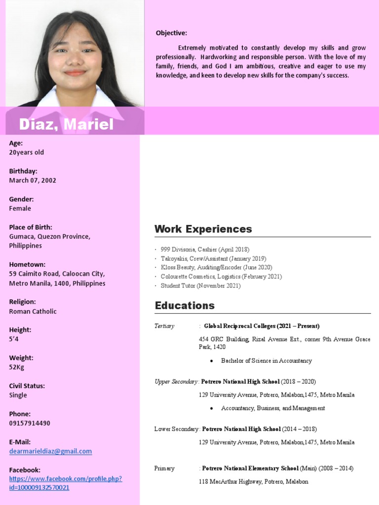 Erico Paderes (Resume) | PDF