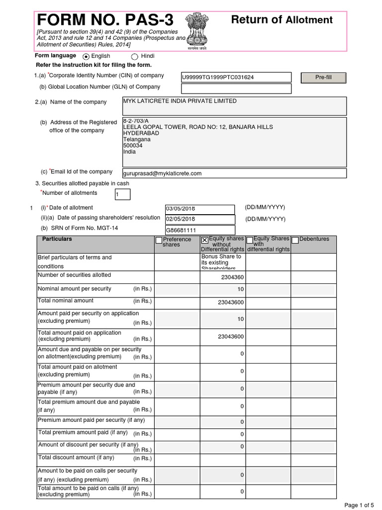 (2018-05-28) Form PAS-3-28052018 - Signed | PDF | Securities (Finance ...