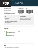 Return Label | PDF