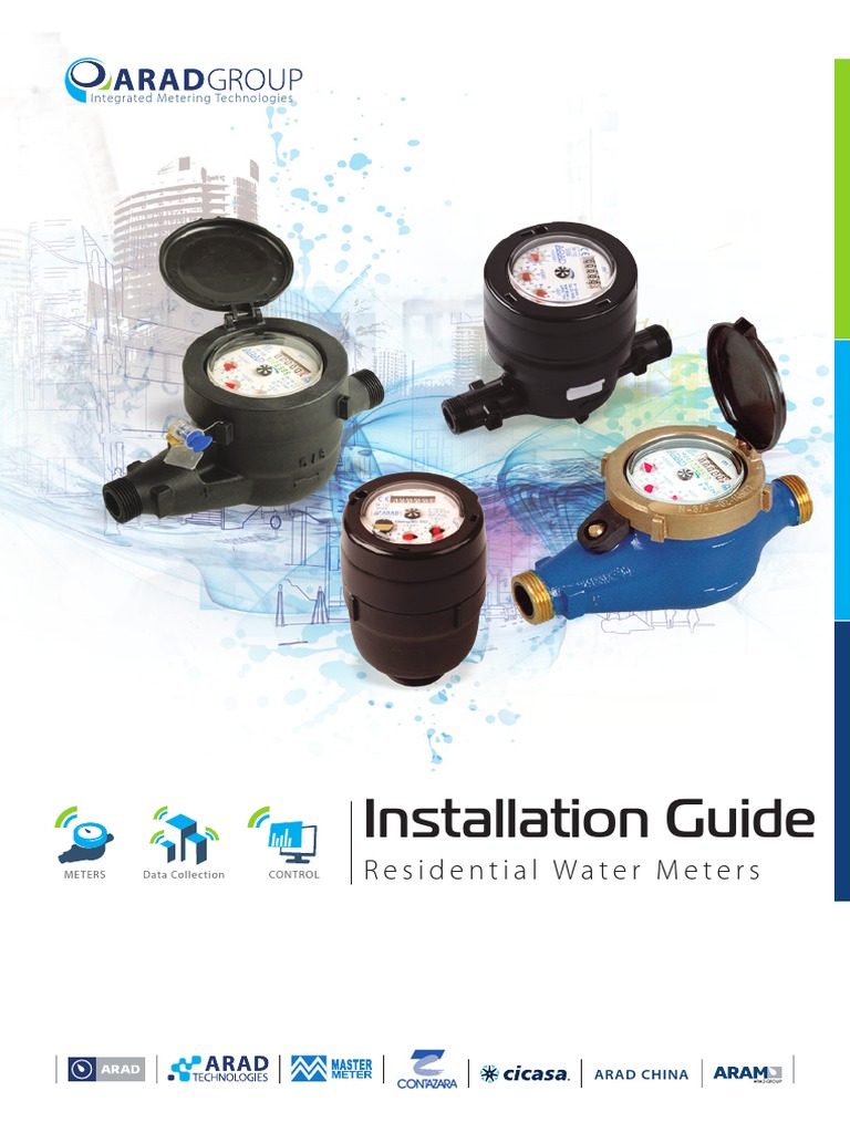 ARAD AD M Multijet Meters Instruction Manual 01 2015 | PDF