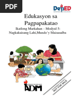 Balangkas Example. | PDF