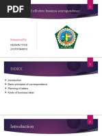 Business Letter Layout Guide | PDF