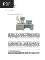 Uji SEM untuk Karakterisasi Material | PDF