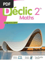 Manuel Maths Calao 1ere STi2D STL - Hachette 2020 | PDF
