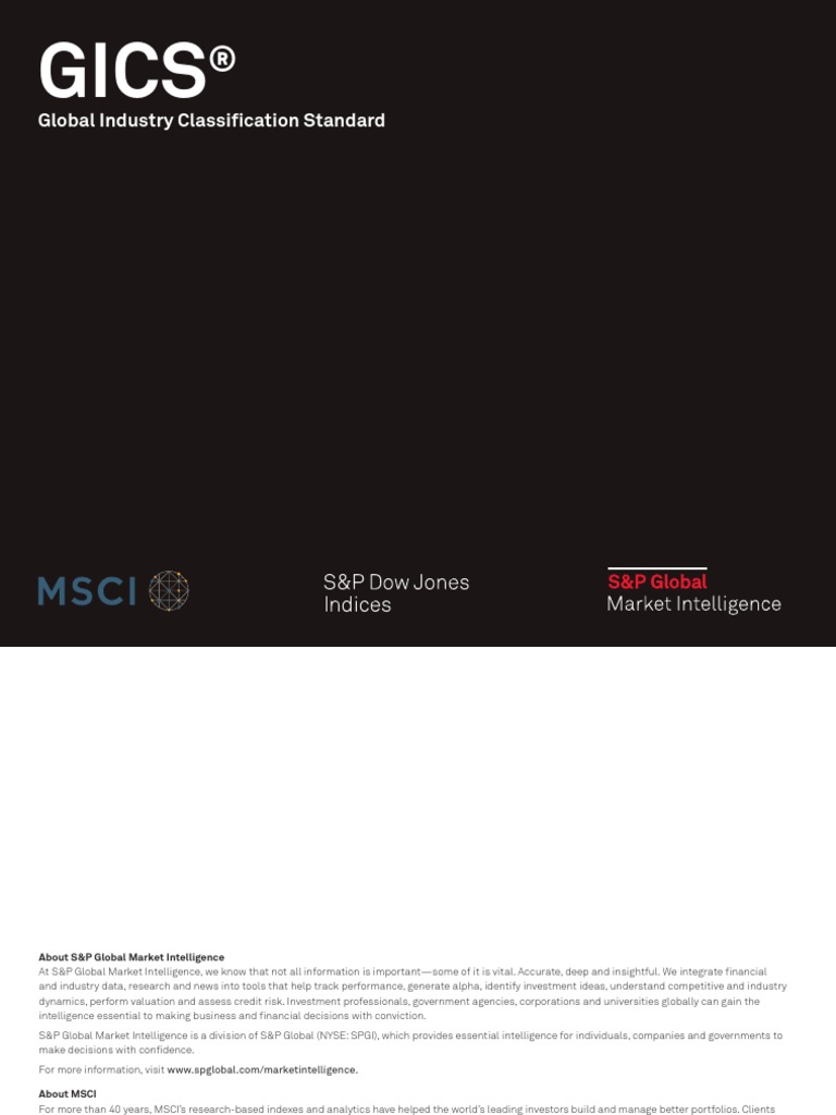 GICS-Mapbook-Brochure | PDF | Chemical Industry | Mining