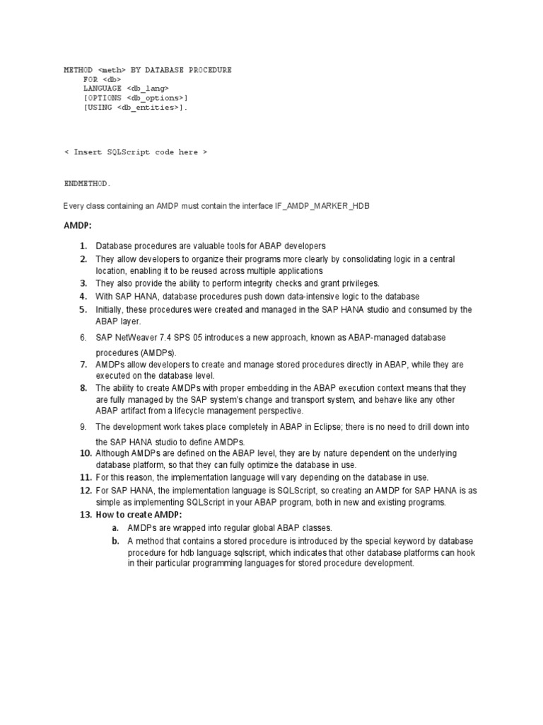 Examples of AMDP | PDF | Databases | Systems Engineering Examples of AMDP | PDF | Databases | Systems Engineering