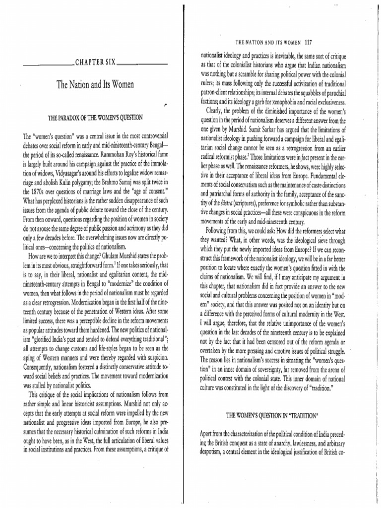 Partha Chatterjee - The Nation and Its Fragments - Colonial and ...