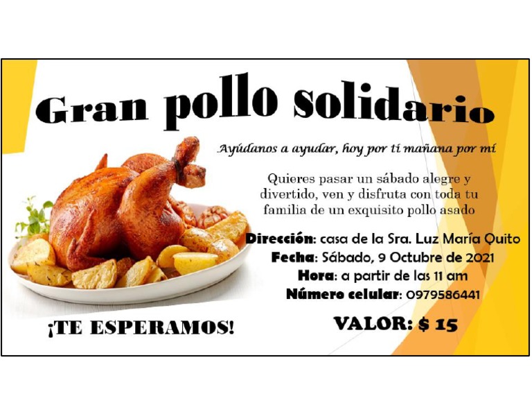 Pollo Solidario | PDF