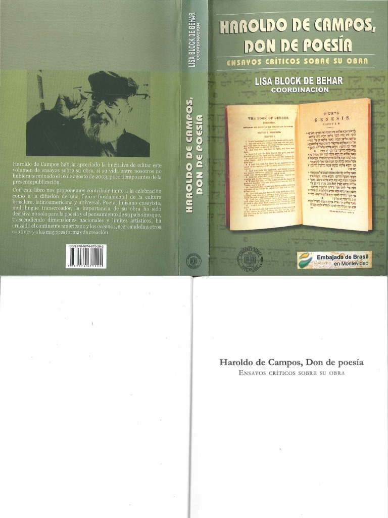 Haroldo De Campos Critica Pdf Poesía